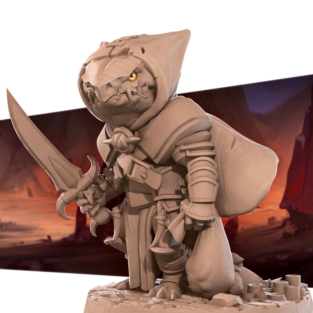 Kobold Rogue - Bite the Bullet, Resin Miniature - Etsy