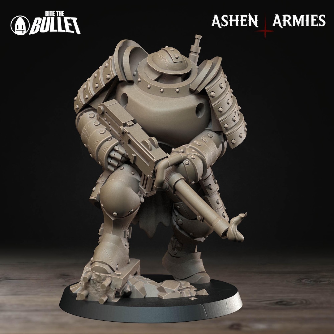 Heavy Infantry (heavy Shotgun) - Ashen Armies the Holy Shogunate / Bite the Bullet, Resin ...