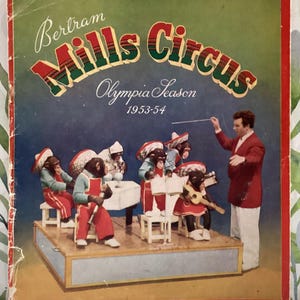 3 X Vintage Circus Original Programmes, Printed In1950's - Etsy