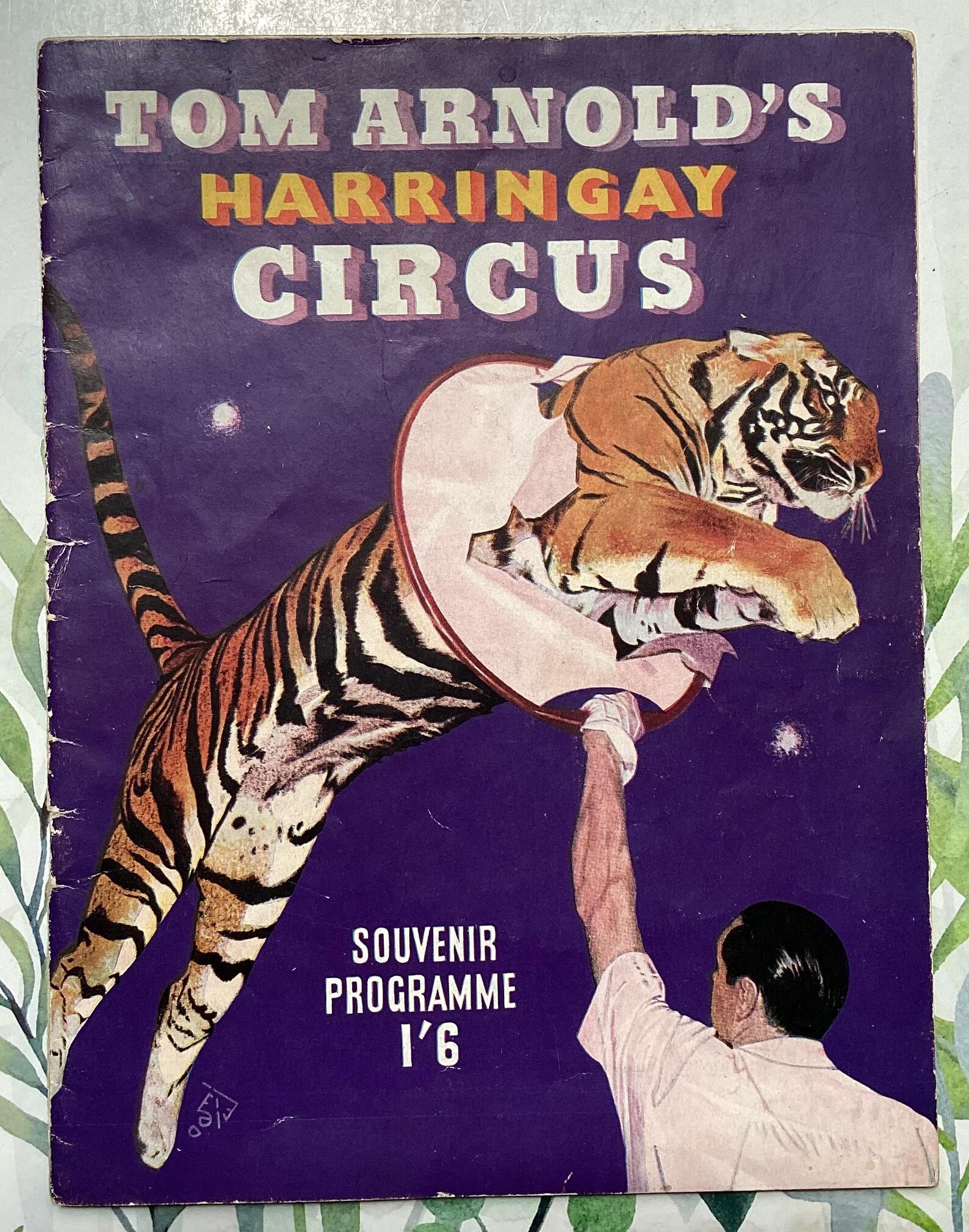 3 X Vintage Circus Original Programmes, Printed In1950's - Etsy