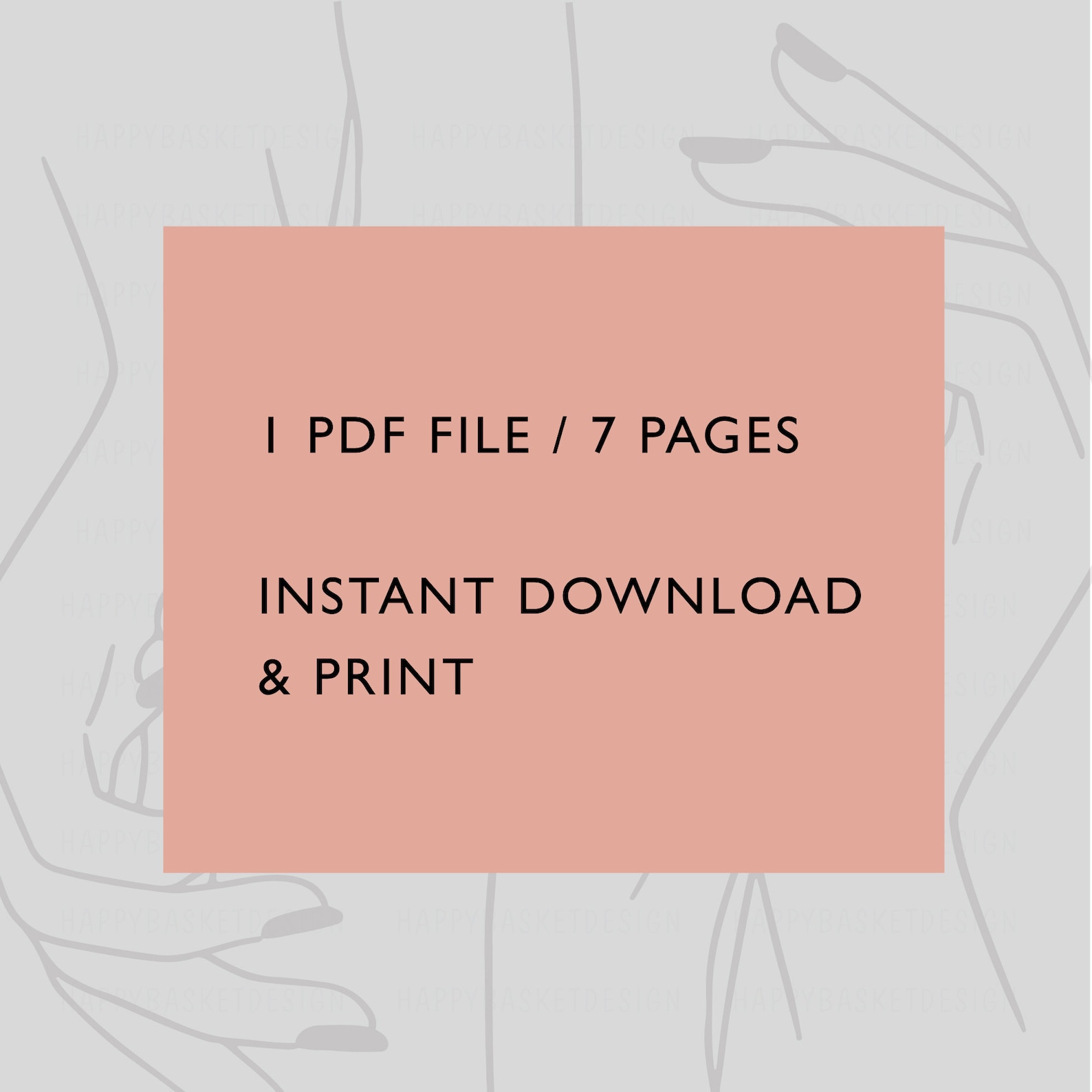 Nail Art Design Planning Template PDF DOWNLOAD A4 Size Nail Art ...