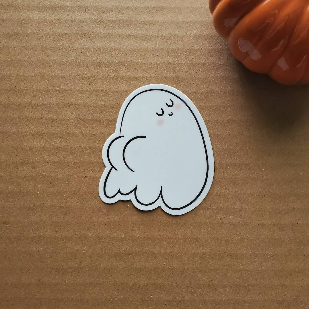 Ghost Booty Vinyl Sticker - Etsy