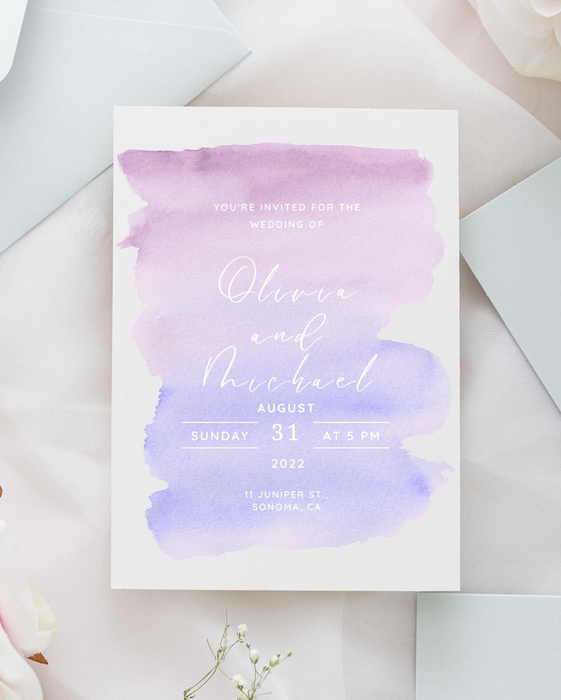 Pink Purple Background, Pastel Clipart, Splash Clipart, Gradient Mauve ...