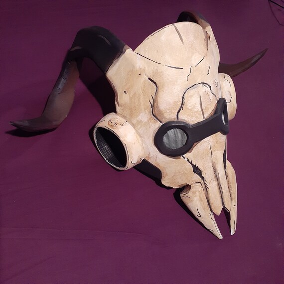 Fire Force Vulcan Skull Mask | Etsy