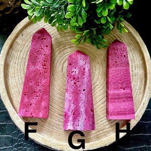 Large Honeycomb Ruby Towers | Healing Crystals for Meditation | Reiki ...