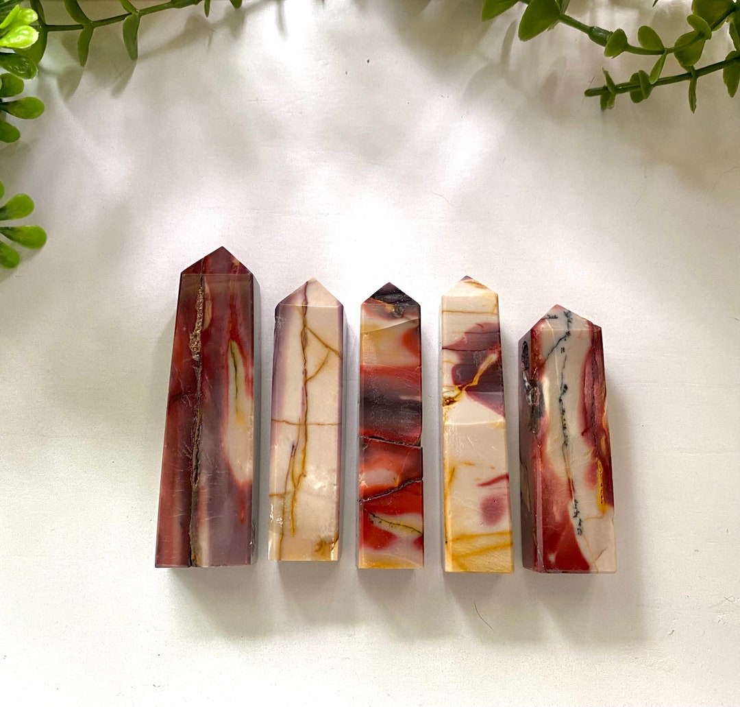 Small Colorful Mookaite Towers | Healing Crystals for Meditation ...