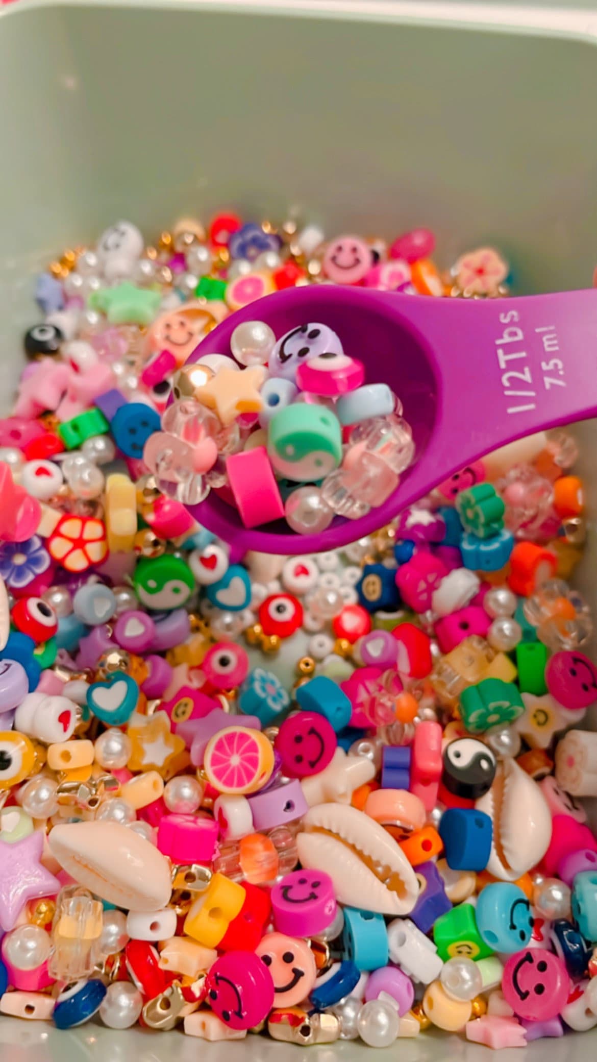 Bead Confetti Bead Soup Bead Scoop Bead Kit - Etsy