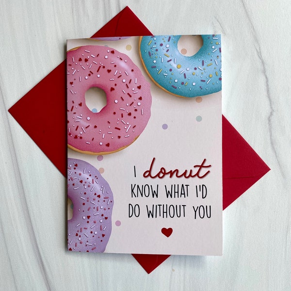 Donut Valentine - Etsy