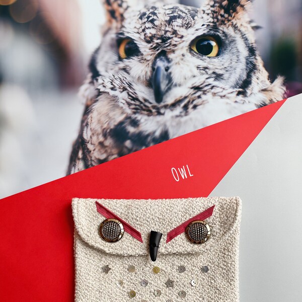 Owl Pouch - Etsy