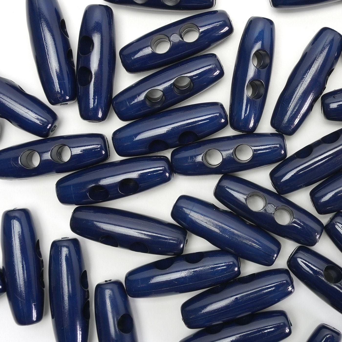 30mm Gloss Effect Toggle / Duffle / Coat Buttons 5 Pcs | Etsy UK