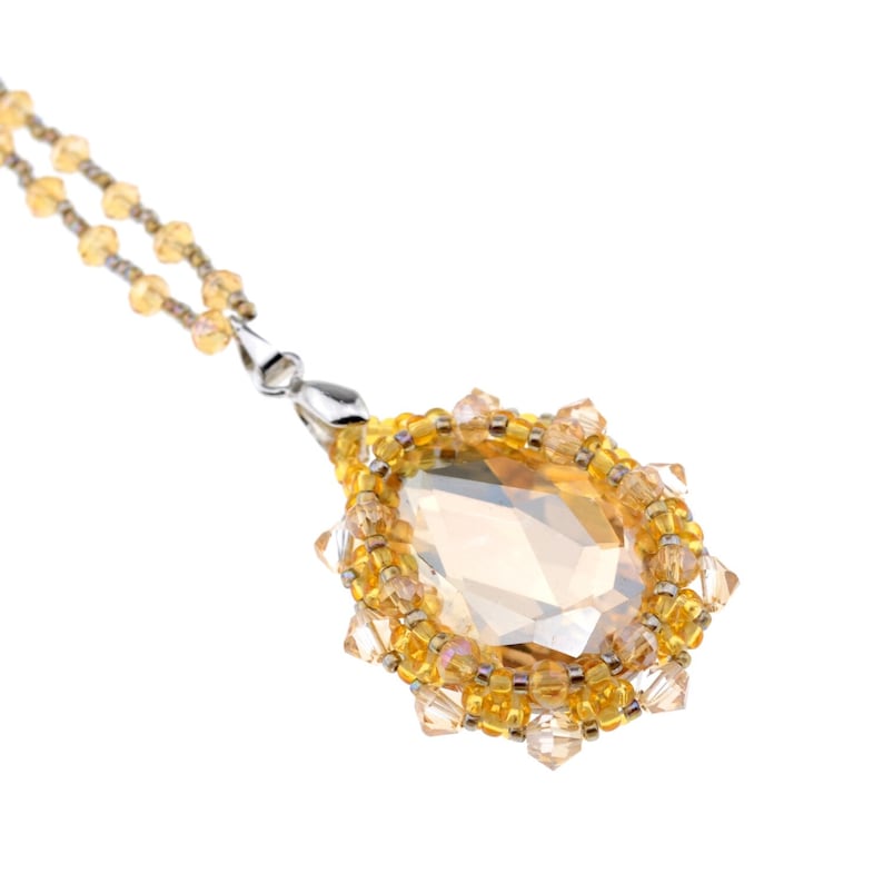 DIY KIT 905/ Make Your Own Chain With Pendant. Set With Beads - Etsy