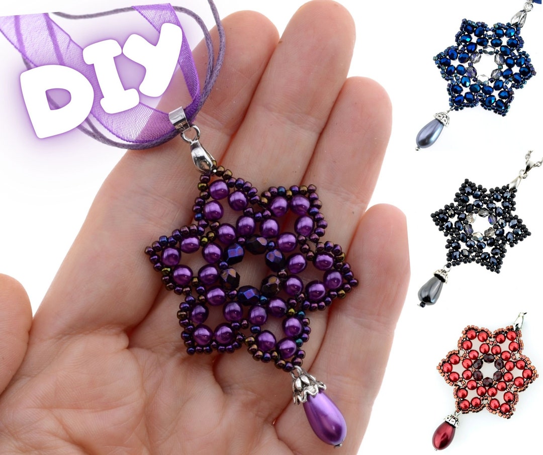 DIY Set 60/ Make Your Own Trailer. Kit With Beads, Instructions, Thread ...