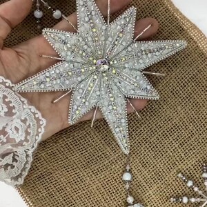 Beaded Star Ornament DIY Kit “stella” – Bethlehem Christmas Decoration ...
