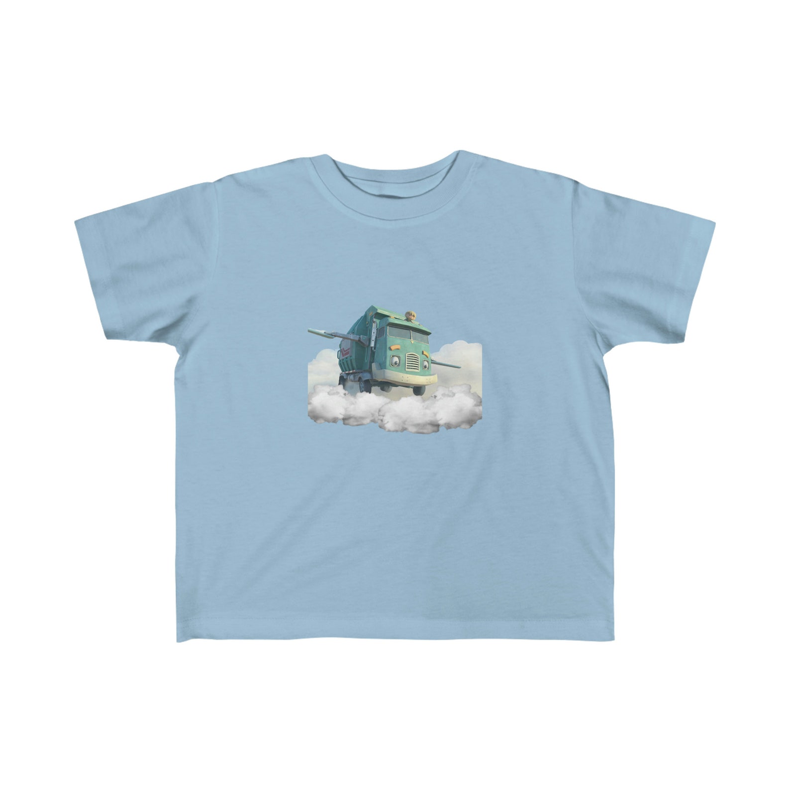 Trash Truck Flying With Hank Toddler Jersey T-shirt - Etsy