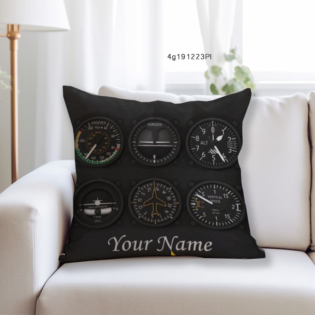 Aviation Aircraft-pilot Six Flight Pillow-custom Pillow-gift - Etsy