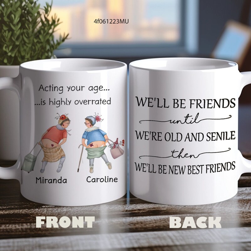 Old Friends Coffee Mug - Etsy