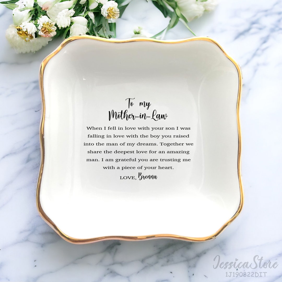 When I Fell in Love With Your Son Ring Dish-wedding Gift for Mother of ...