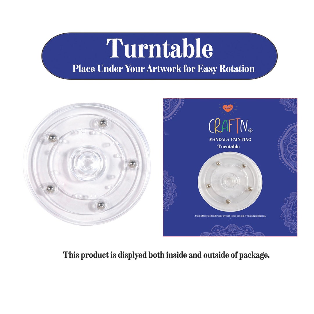 Turntable for Mandala Art, Mandala Dotting Tools - Turntable, Mandala ...