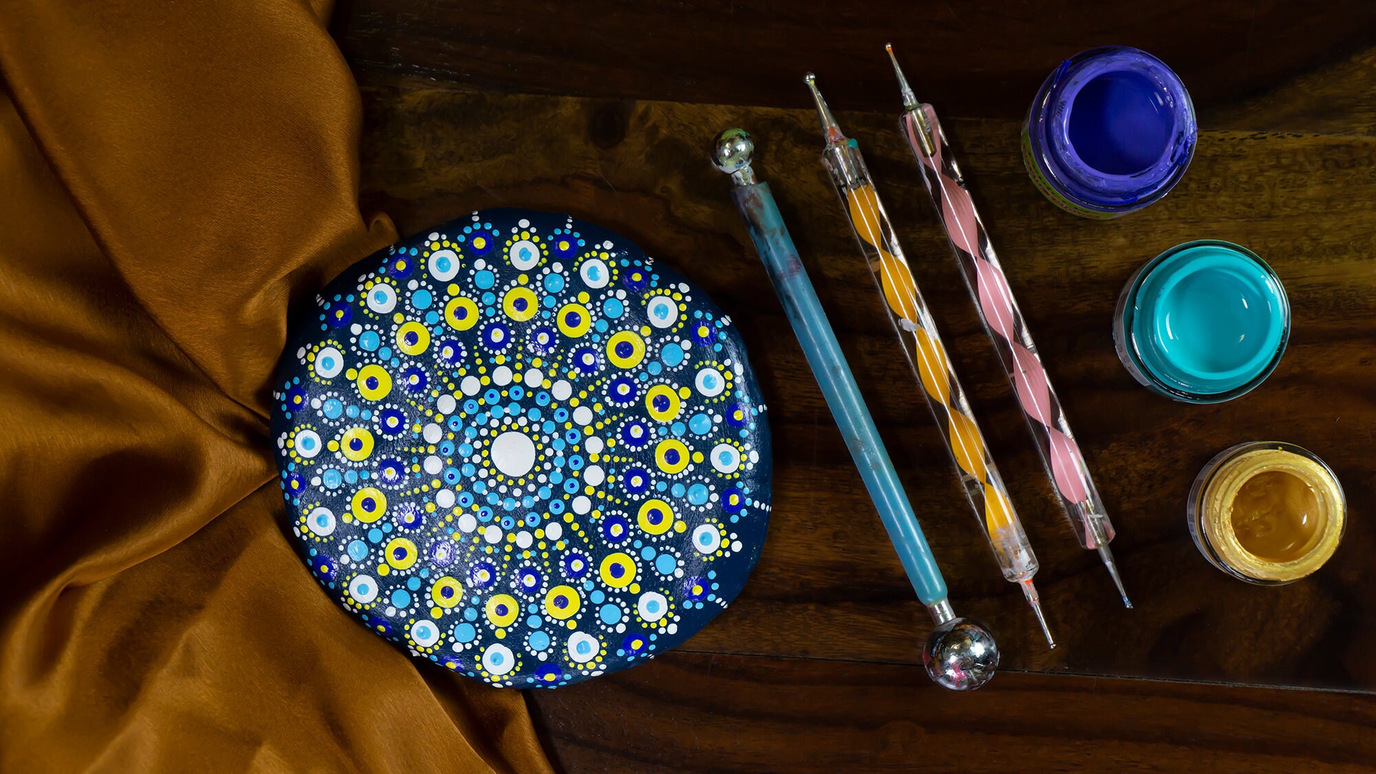 Mandala Silicone Shaping Tool With Dotting Heads Set of 5 Tools - Etsy