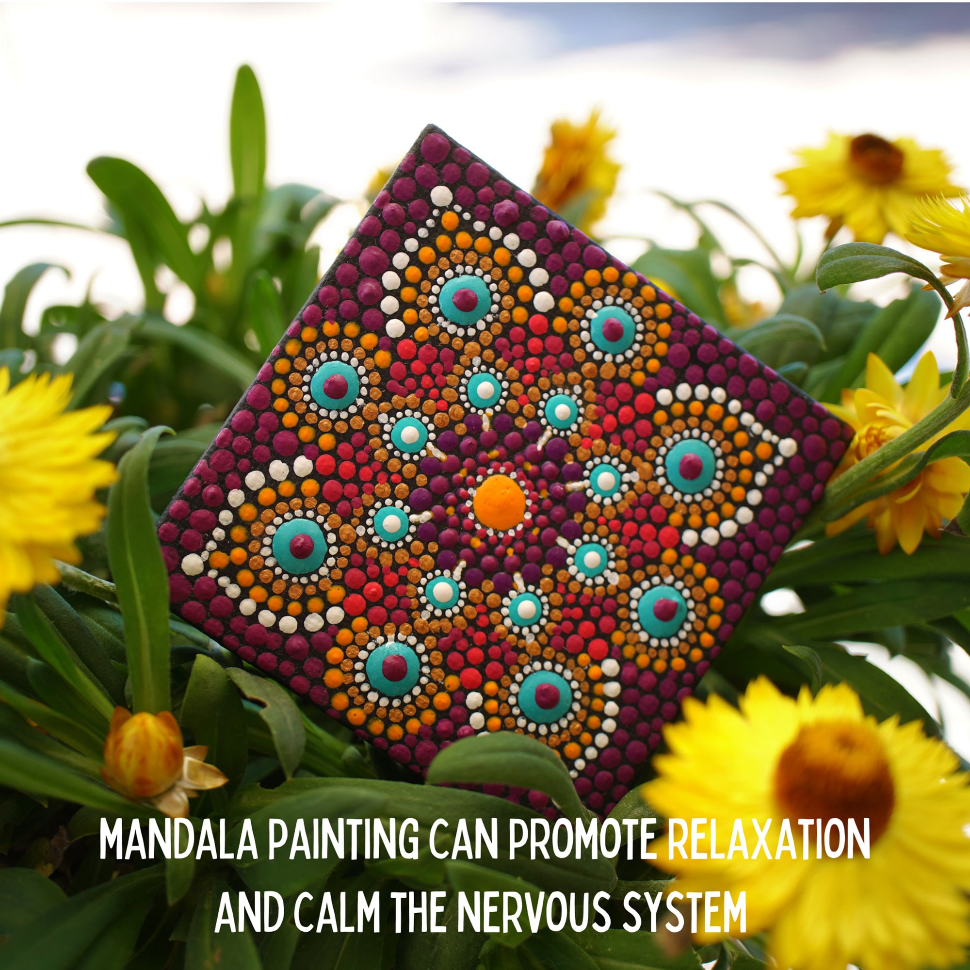 Turntable for Mandala Art, Mandala Dotting Tools Turntable, Mandala Dot ...