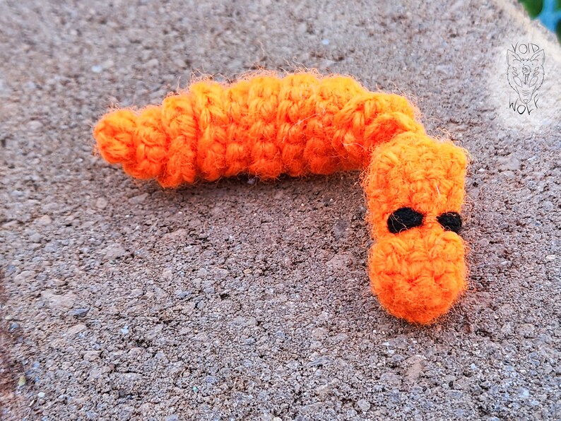 UV Reactive Void Worms and Tubes - Crochet Critters - Etsy