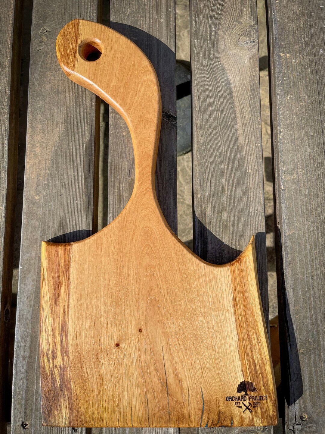 Medium Oak Wood Cheese Board / Handmade / Serving Tray / Charcuterie ...