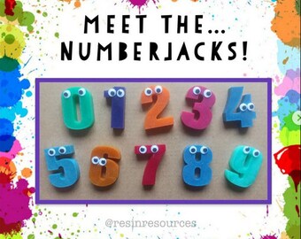 Numberjacks - Etsy UK