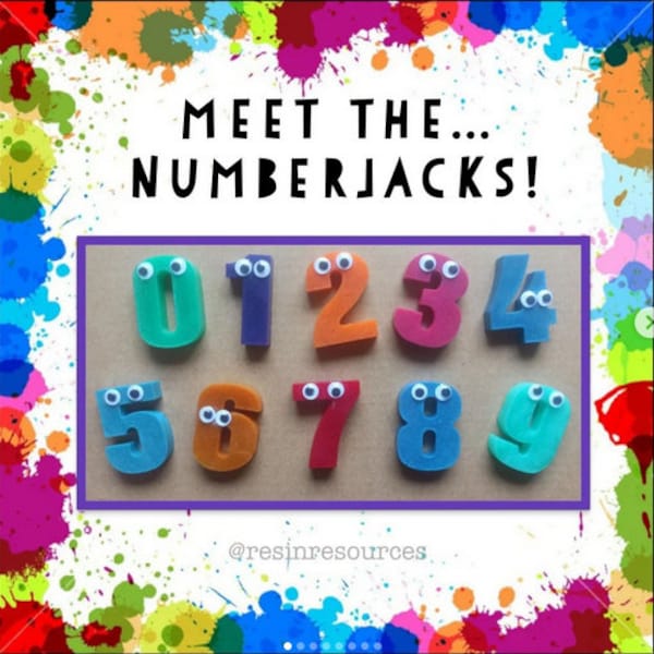 Numberblocks Activity - Etsy UK
