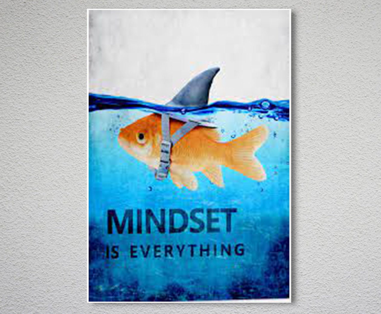 Mindset ist alles Motivierende Zitate Poster | Etsy