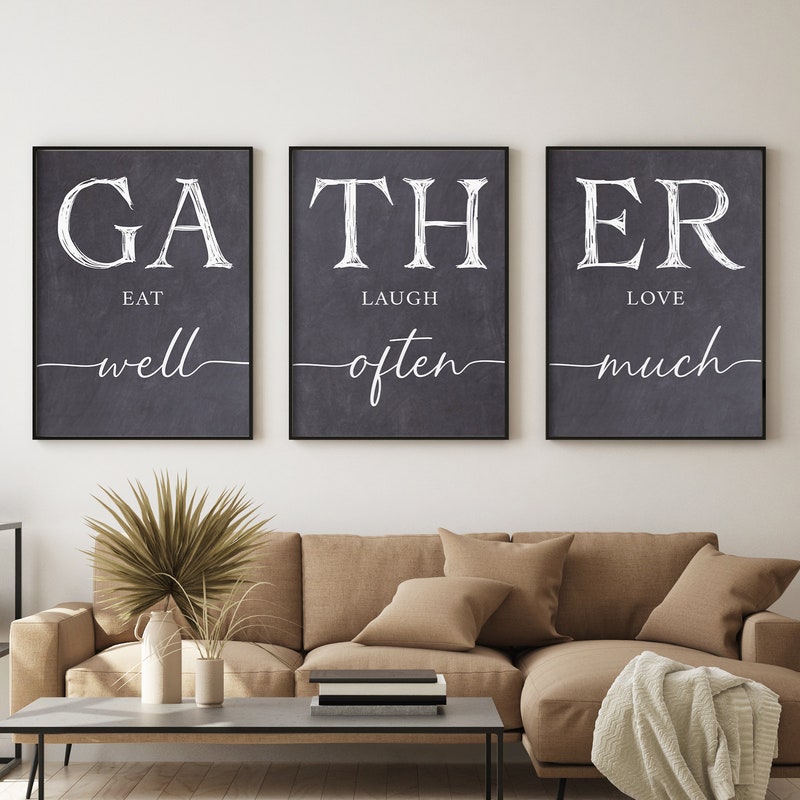 Gather Eat Laugh - Etsy