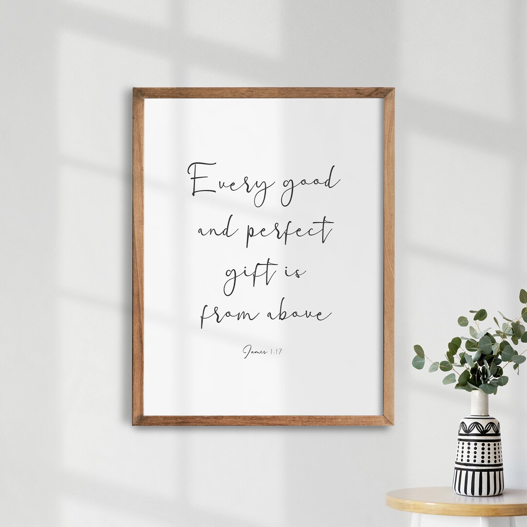 Nursery Wall Decor. Christian Wall Art. Bible Verse Print. Nursery ...