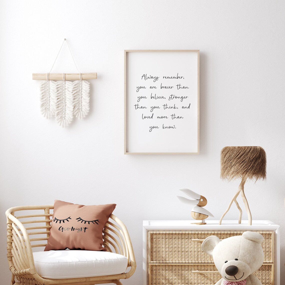 Always Remember Sign. Nursery Quote Print. Baby Shower Gift. - Etsy