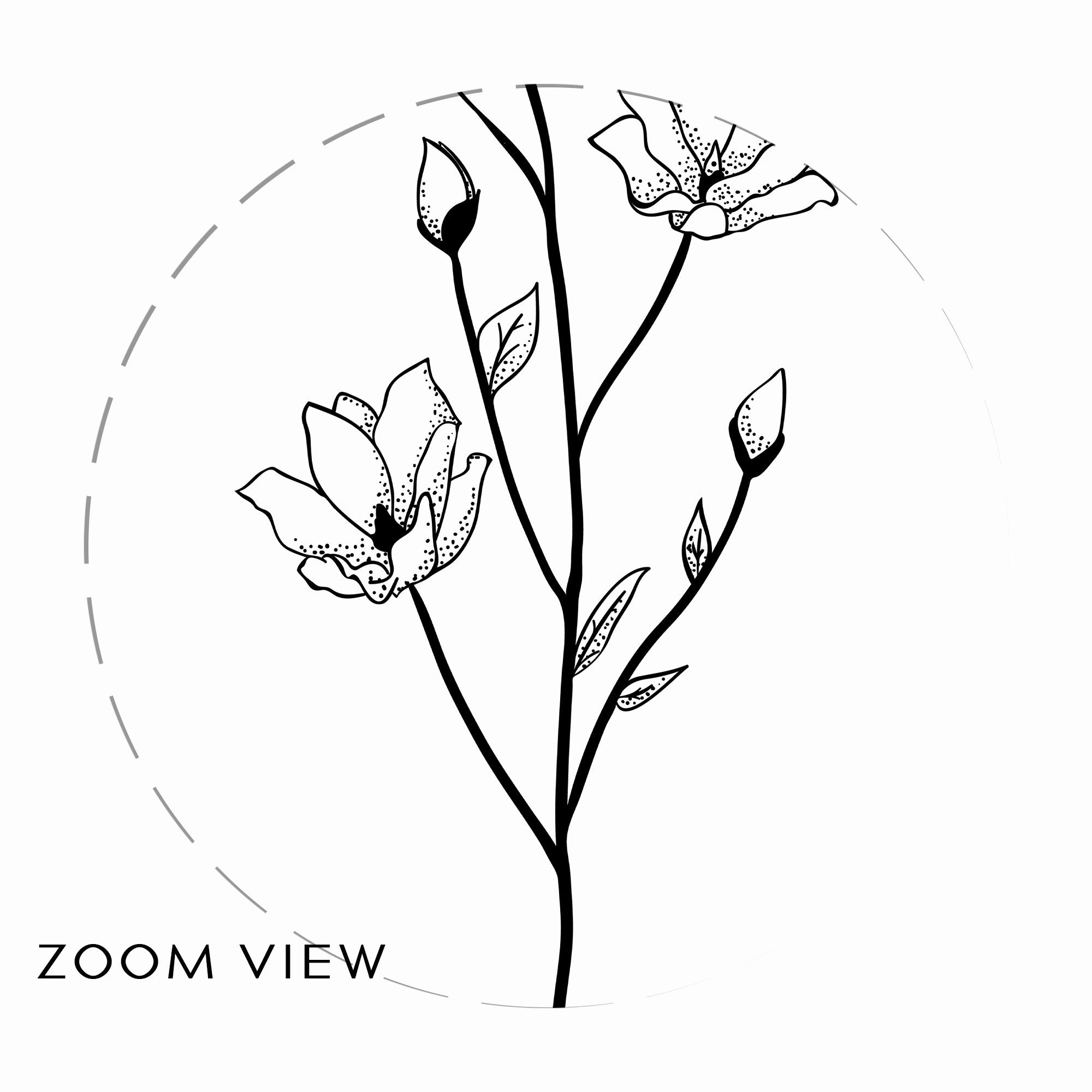 Flower Line Art. Set of 3 Prints. Floral Line Art. Flower - Etsy