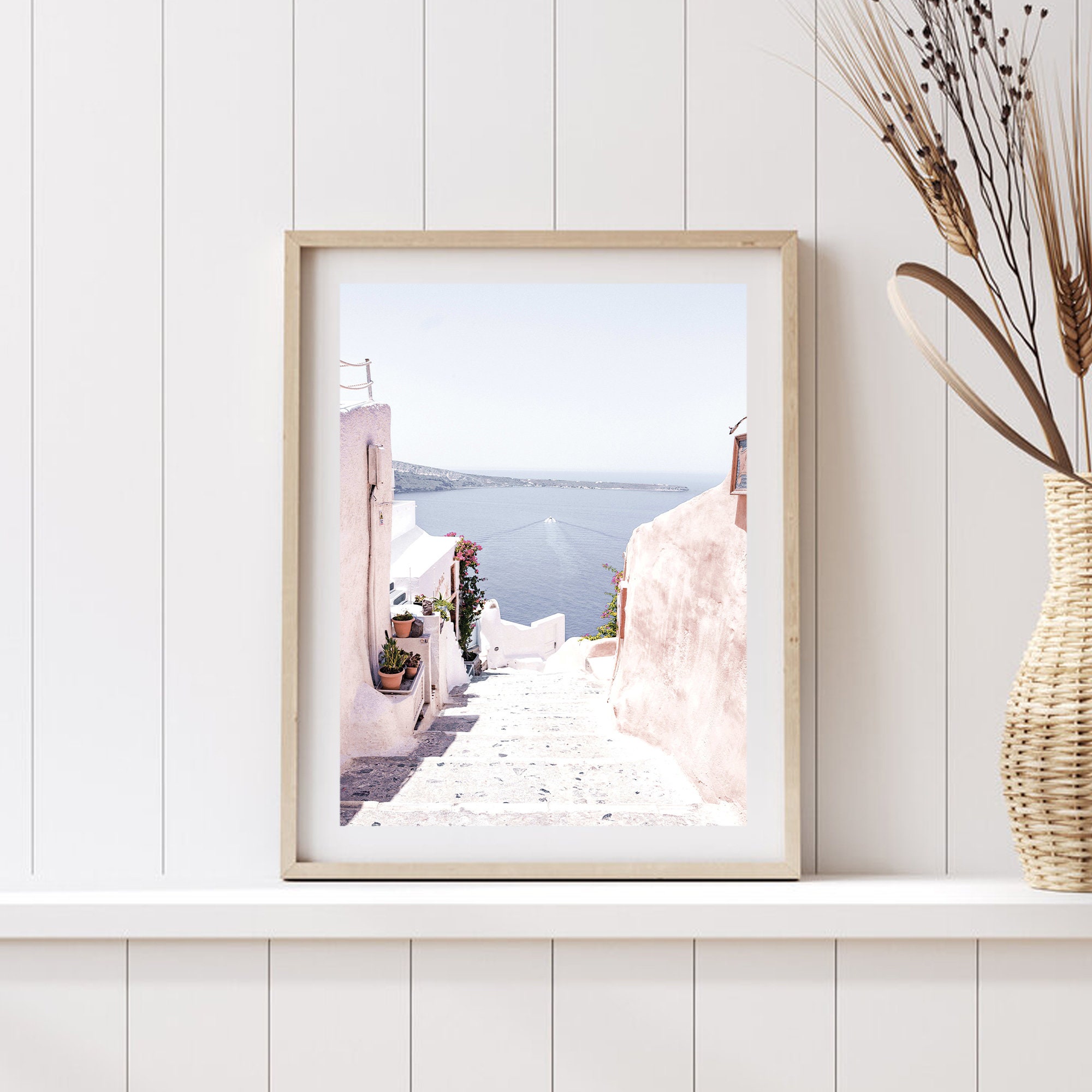 Greece Art. Greece Print Set of 3. Santorini Print. Set of 3 Prints ...