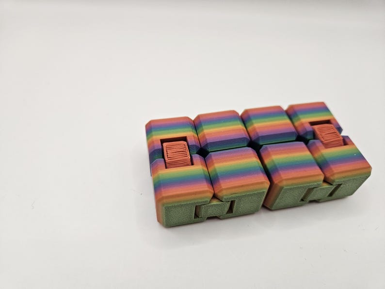 3D Printed Infinite Cube, Sensory Fidget Toy - Etsy