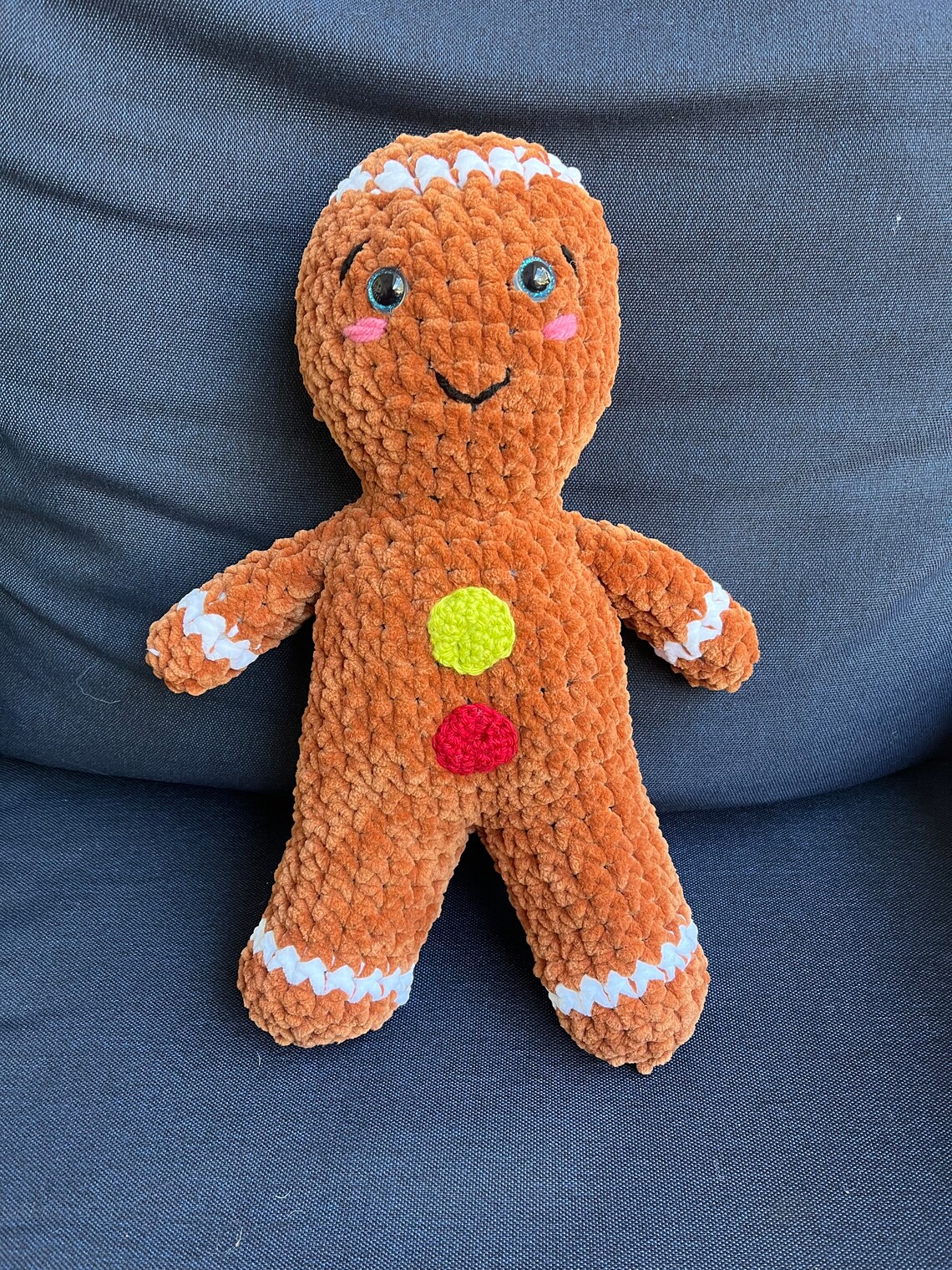 Crochet Gingerbread Boy PATTERN English PDF Christmas Pattern Crochet ...