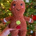 Crochet Gingerbread Boy PATTERN English PDF Christmas Pattern Crochet ...