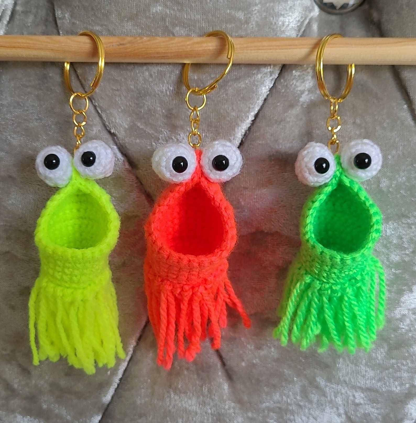 Tiny Yip Yip Keychain, Crochet Pattern - Etsy Canada