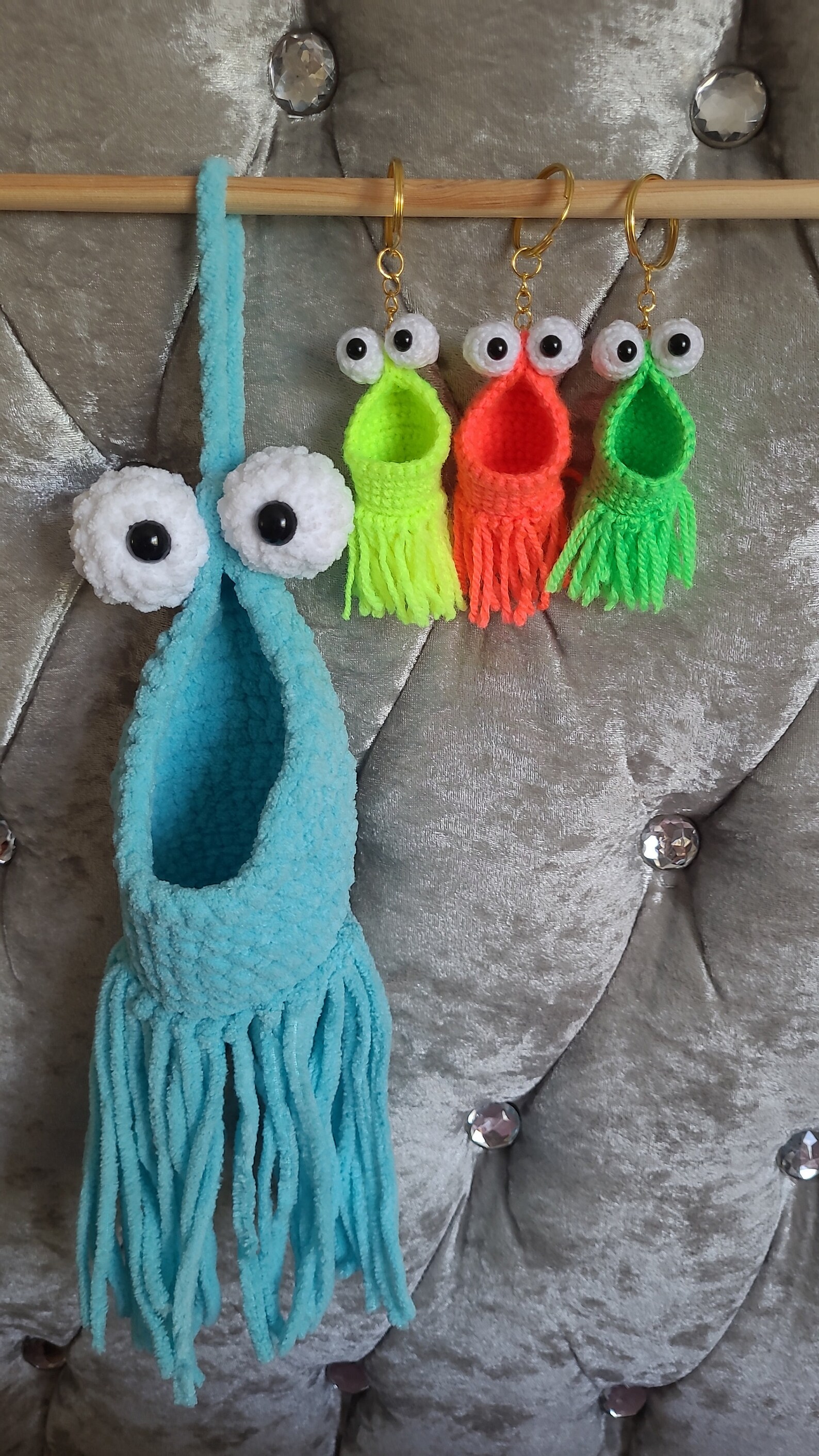 Tiny Yip Yip Keychain, Crochet Pattern - Etsy Canada
