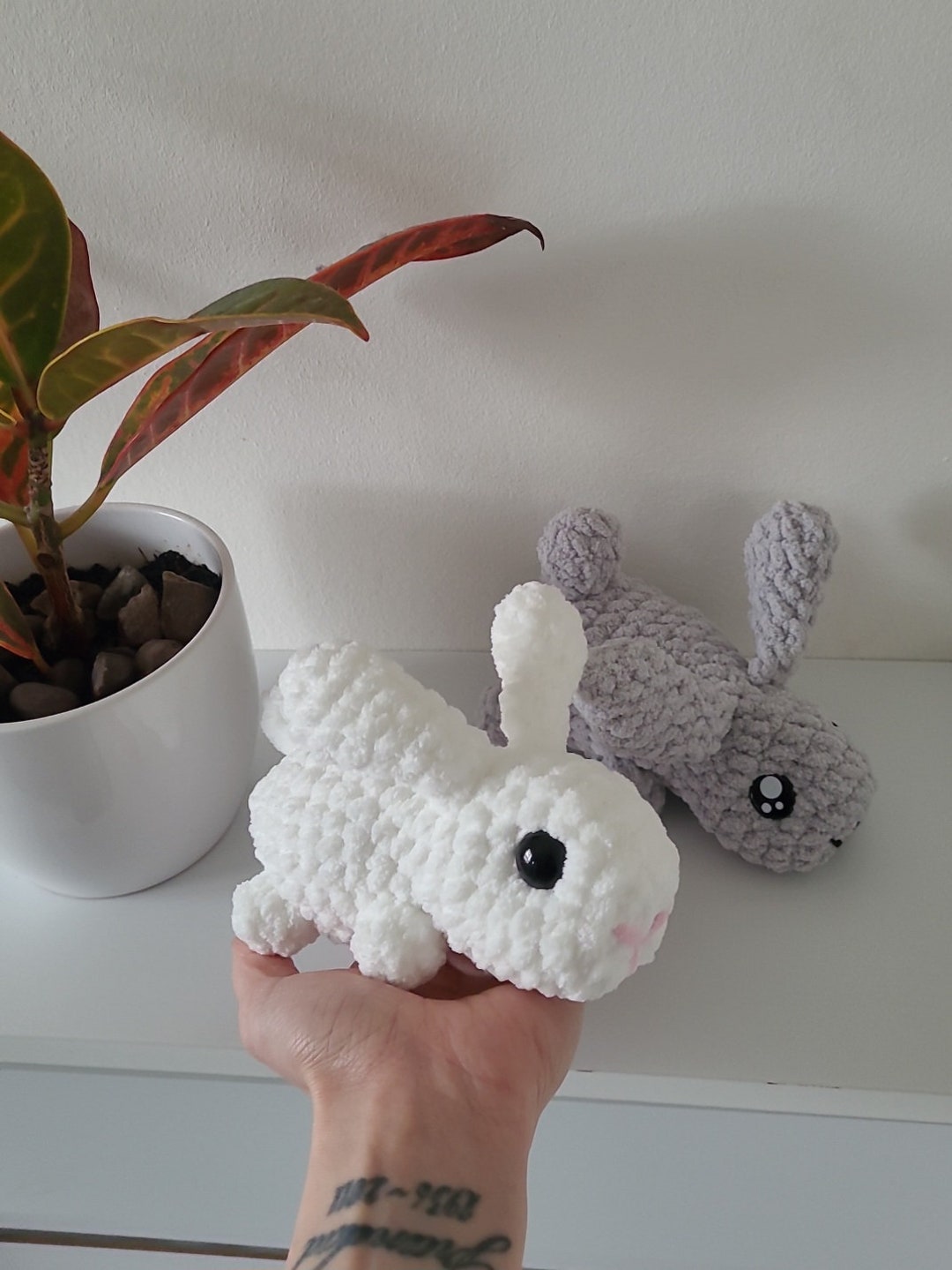 Squishy Easter Bunny Crochet Pattern - Etsy