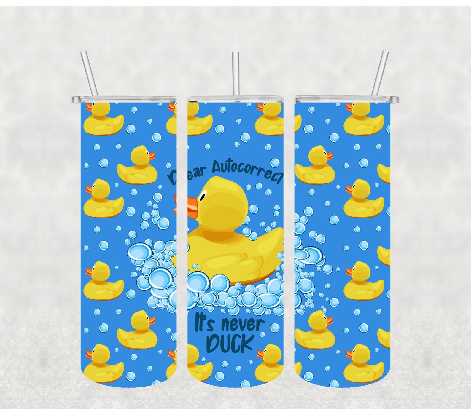 Funny Duck, Sublimation, Ready to Press, 20 Oz, Tumbler Design, NOT A ...