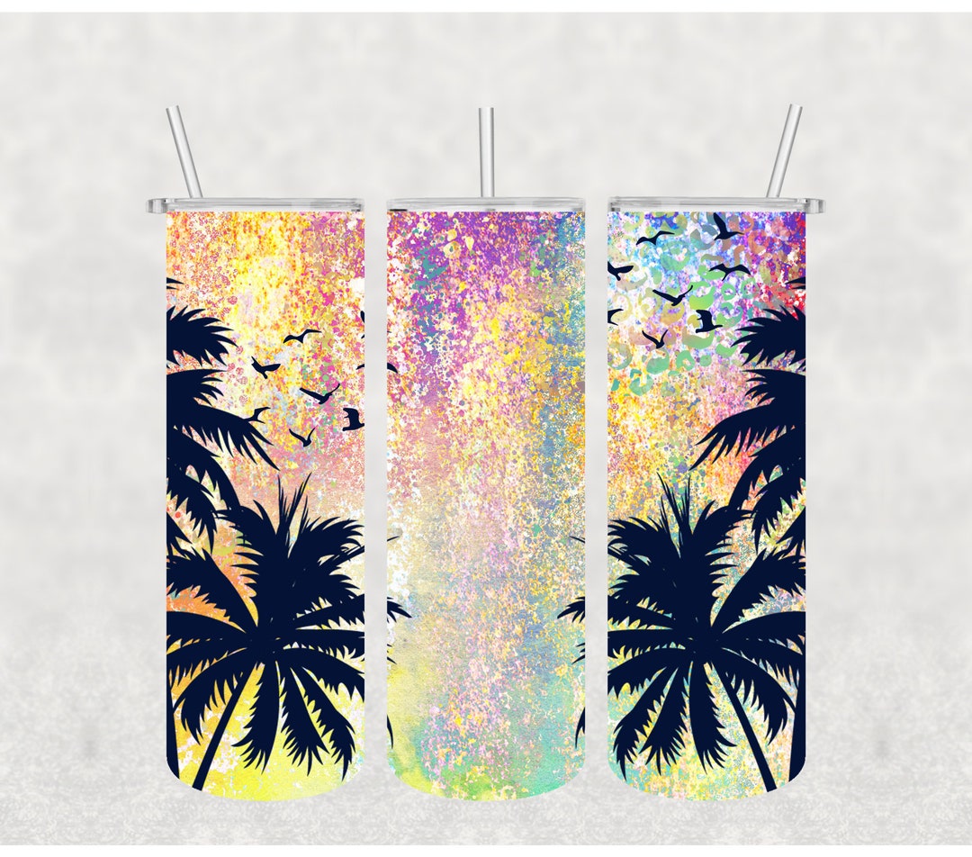Summer, Palm Tree, SUBLIMATION TRANSFER, Ready to Press Sublimation ...