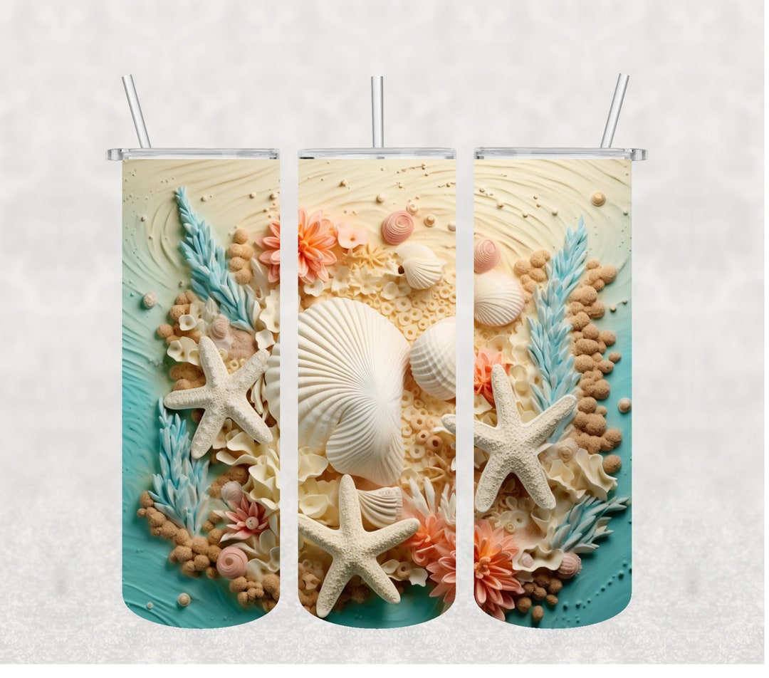 Seashells Sublimation Transfer - Sublimation Design - Ready to Press ...