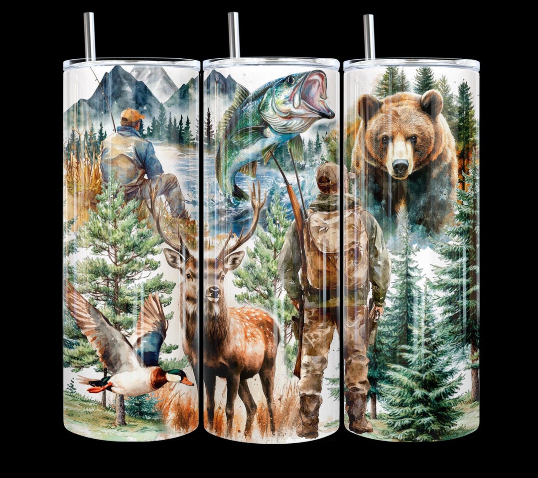 NOT A Digital//hunting//sublimation Transfer// Ready to Press// 20 Oz ...