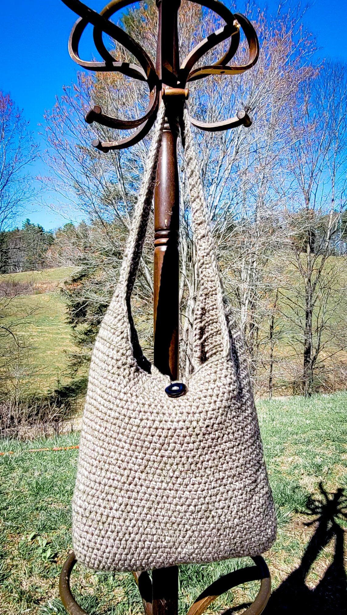 LOTR Lord of the Rings Crochet Shoulder Bag | Hobbit Elf Shire Baggins ...