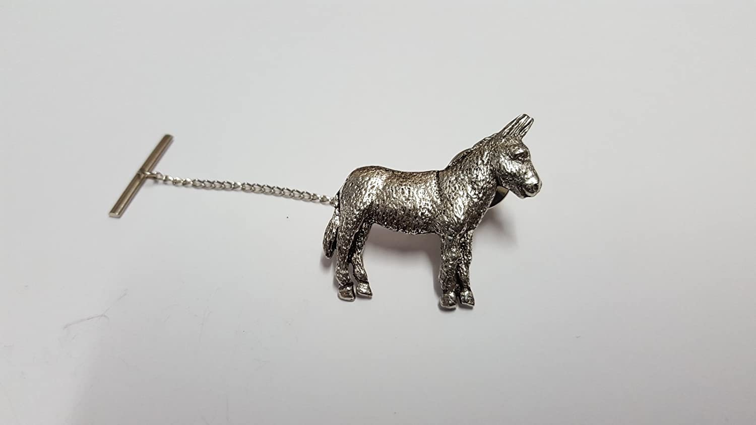 Donkey PP-E07 Made From Fine English Pewter on a Tack Tie Pin - Etsy