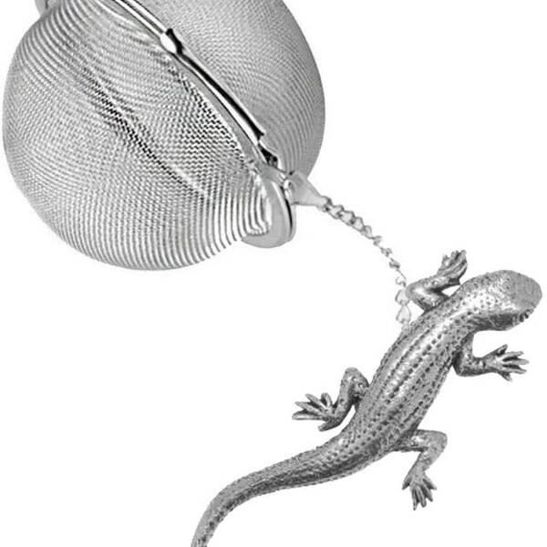 Pewter Lizard - Etsy