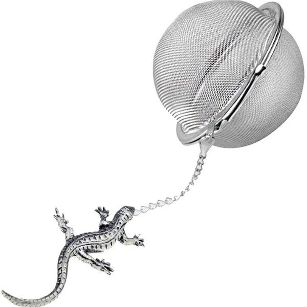 Pewter Lizard - Etsy