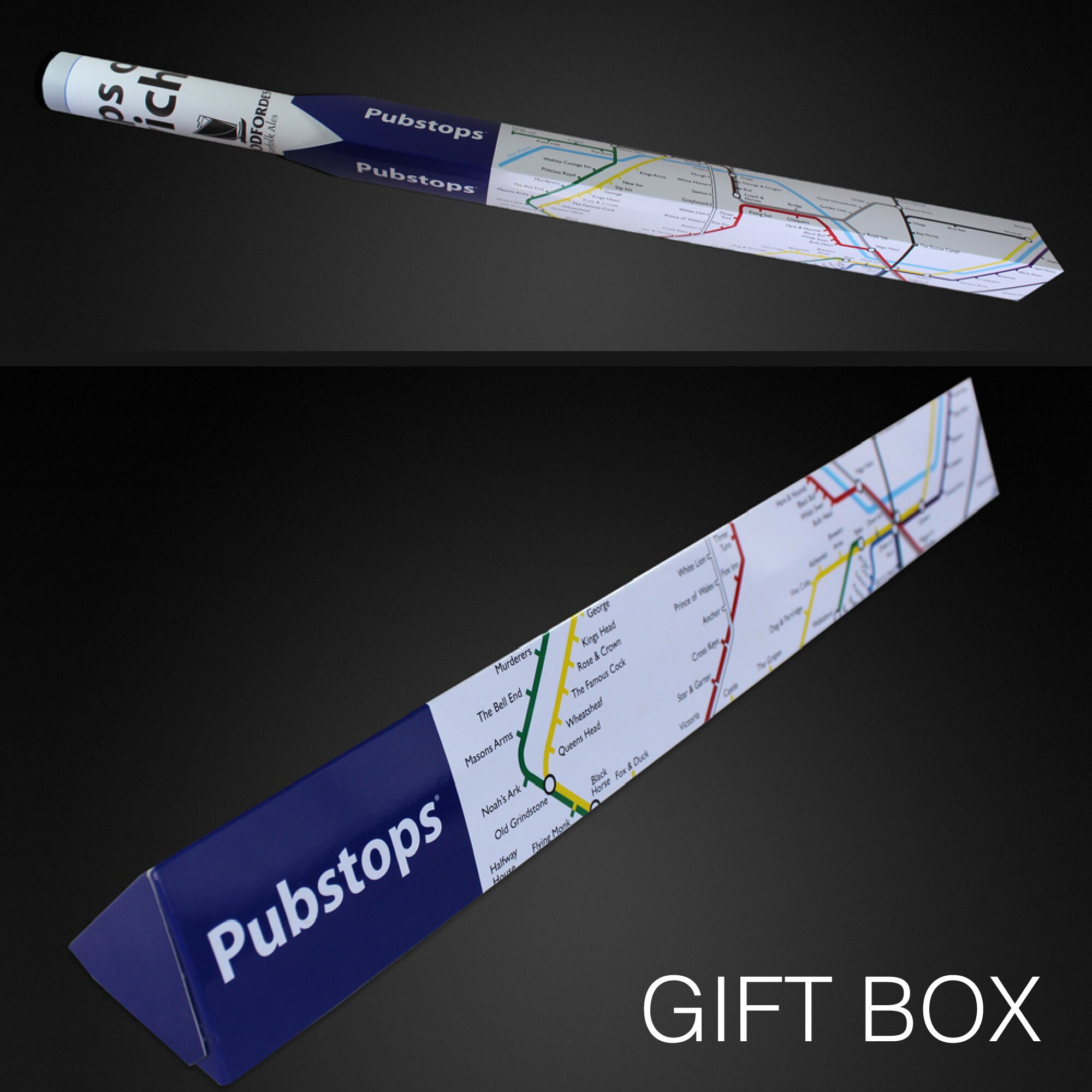 Pubstops of the Peak District the Original Pub Map - Etsy UK