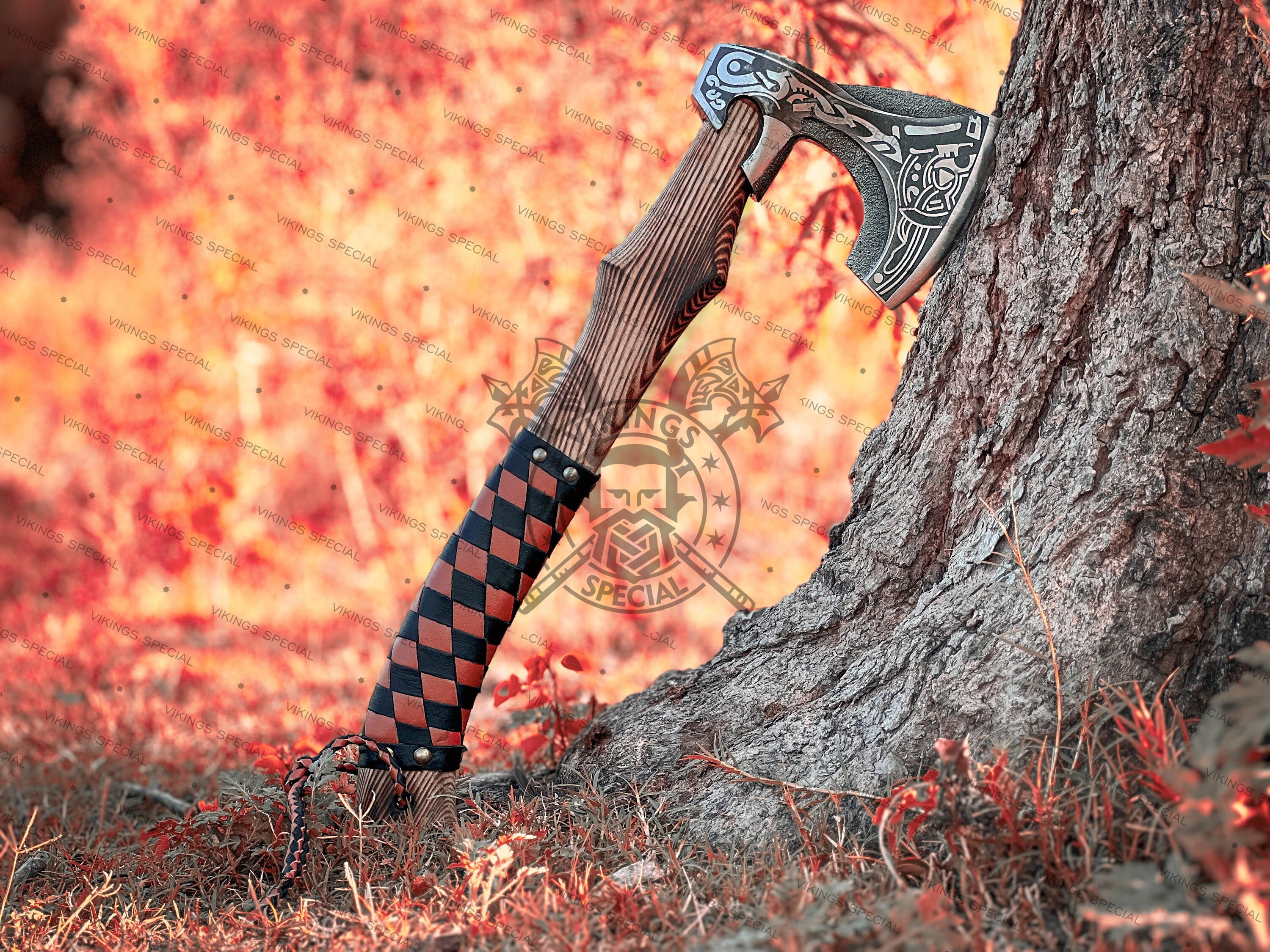 Custom Smith Carbon Steel Viking Axe Personalized Anniversary T For Him Birthday And Wedding